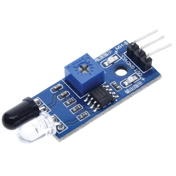 SENSOR INFRARROJO DETECTOR DE OBSTACULOS 3 PINES - Robotics